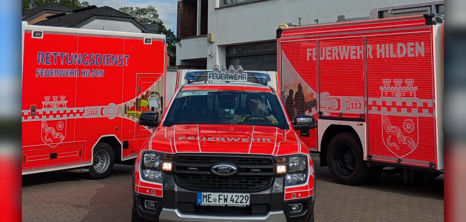 Feuerwehr Hilden bekommt zwei neue Fahrzeuge | Stadt Hilden